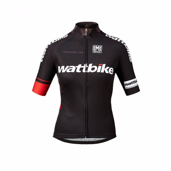 Women's Short Sleeved Cycling Jersey - Wattbike