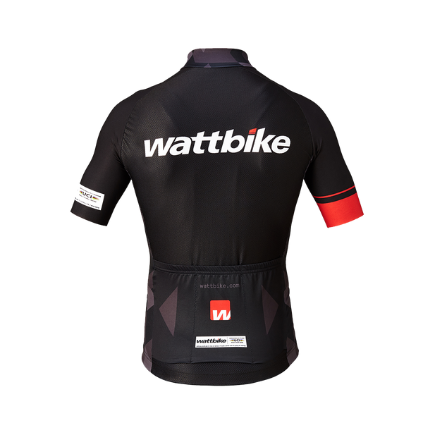Men's Indoor Cycling Short-Sleeved Jersey - Wattbike